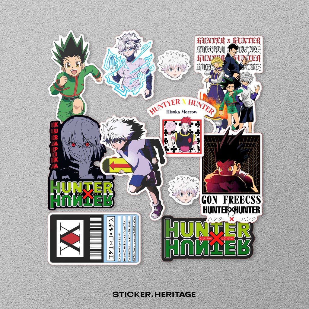 Jual STIKER ANIME HUNTERXHUNTER Stiker ANIME Laptop Waterproof DIY HP ...