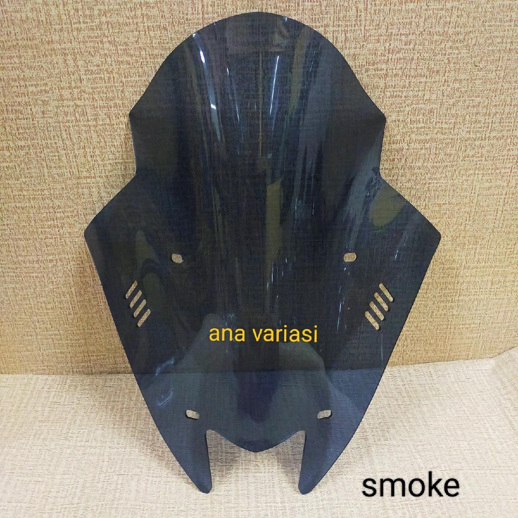 Jual visor Honda adv 150 160 tebal 3 mili windshield Honda adv model ...