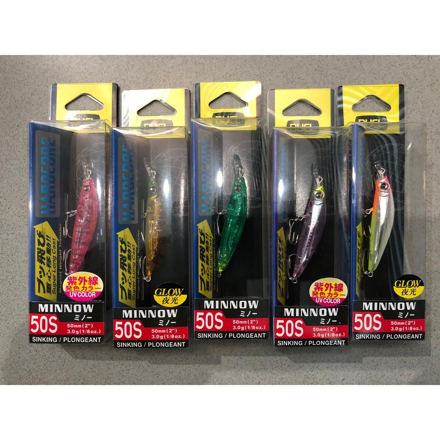 Jual Duel Hardcore Heavy Sinking Minnow 50S | Shopee Indonesia