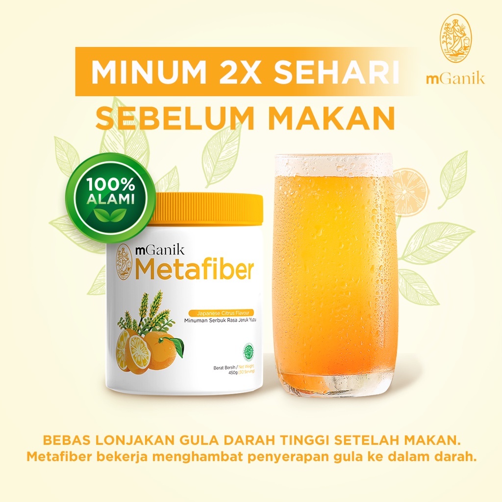 Jual MGANIK METAFIBER / Rasa Lychee & Jeruk Yuzu / m Ganik Meta Fiber ...