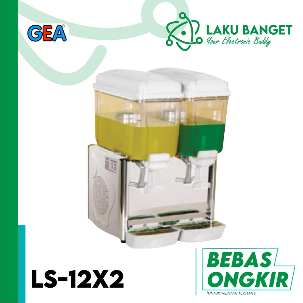 Jual GEA Juice Dispenser LS 12X2 / Dispenser Jus Minuman 2 Slot ...
