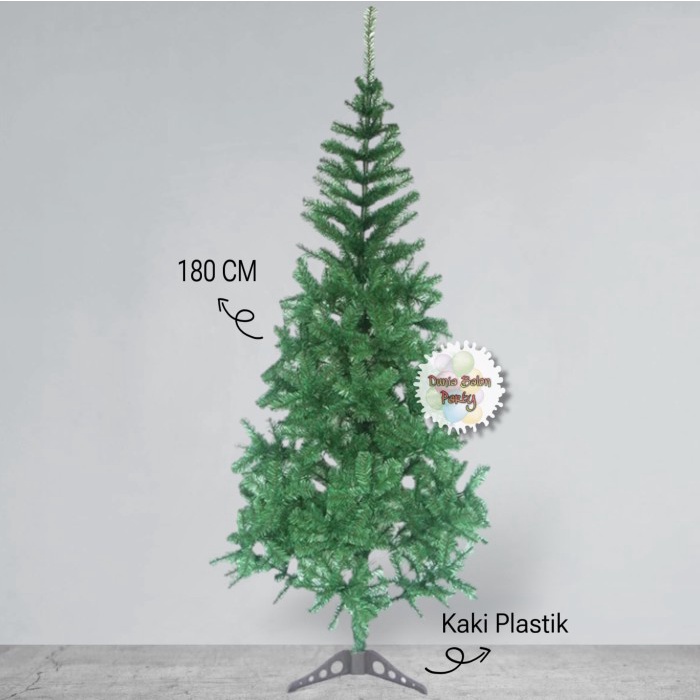 Jual Pohon Natal PP / Christmas Tree PVC 180cm | Shopee Indonesia