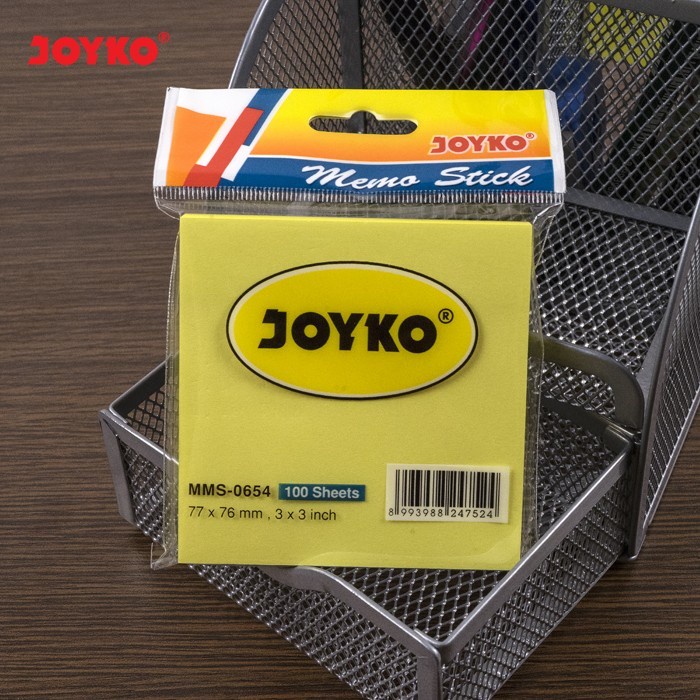 Jual MEMO STICK / STICKY NOTES JOYKO MMS - 0654 ( 77 X 76 MM ) | Shopee ...