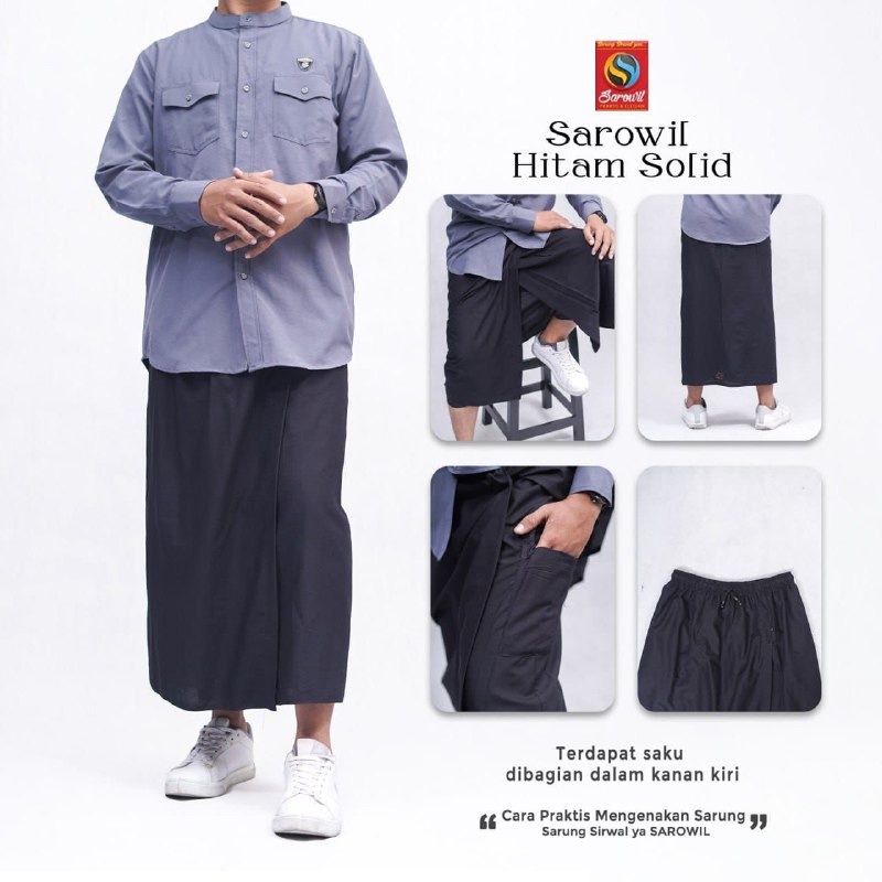 Jual Sarung Celana Sarowil/Sarcel Polos dan Motif (Sarung Celana ...