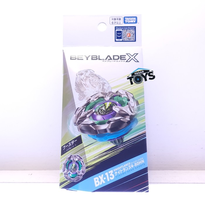 Jual Beyblade X BX-13 Booster Nightlance 4-80HN Takara Tomy Night Lance ...