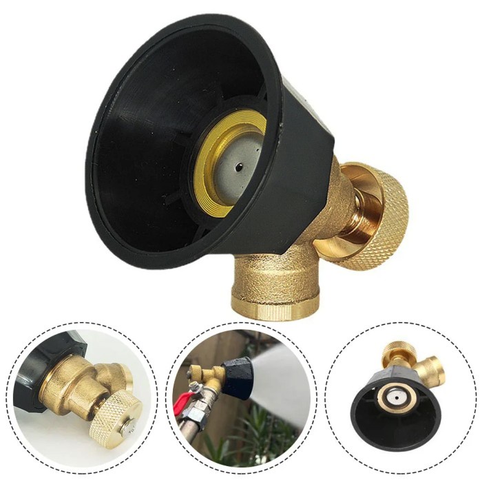 Jual Nozzle / Spuyer Sprayer Kuningan - Nozzle Vortex Spray Adjustable ...