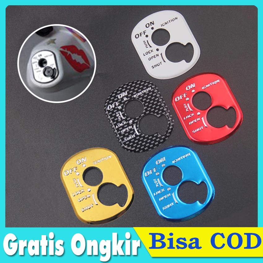 Jual Stiker Sticker Emblem 3D Kunci Motor/Emblem Tutup Kunci Motor ...