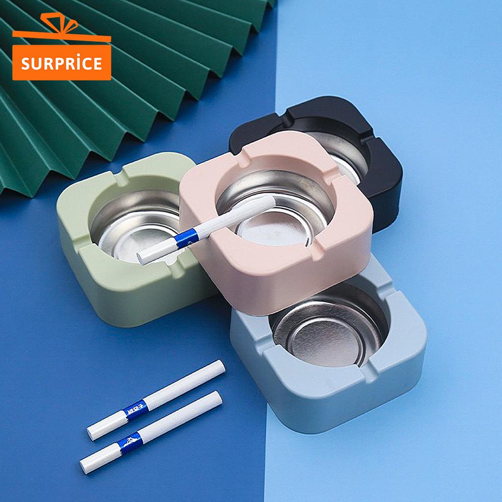 Jual [MEGA SALE] Surprice Asbak Rokok Ash Tray Stainless Steel / Asbak ...