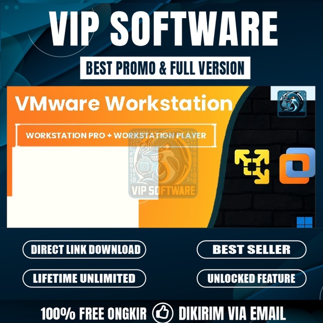 Jual [Full Version] VMware Workstation Pro 1750 Lifetime Pro Win OS ...