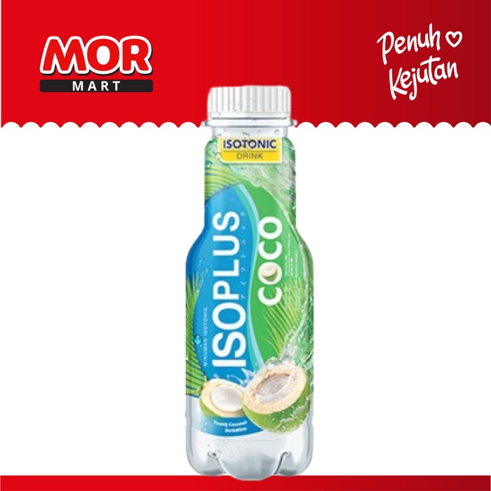 Jual ISOPLUS Coco Botol 350ml | Shopee Indonesia