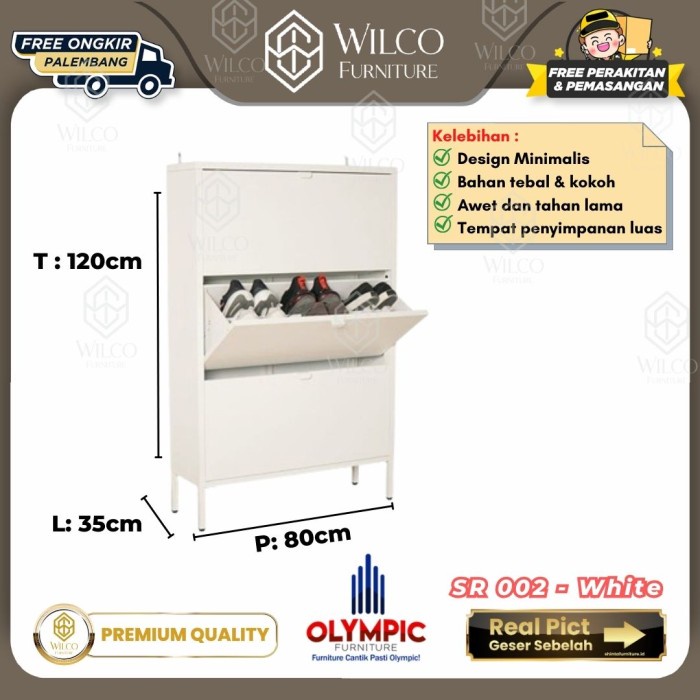 Jual Rak Sepatu SR 002 Olympic / Rak Sepatu Minimalis Palembang | Shopee Indonesia
