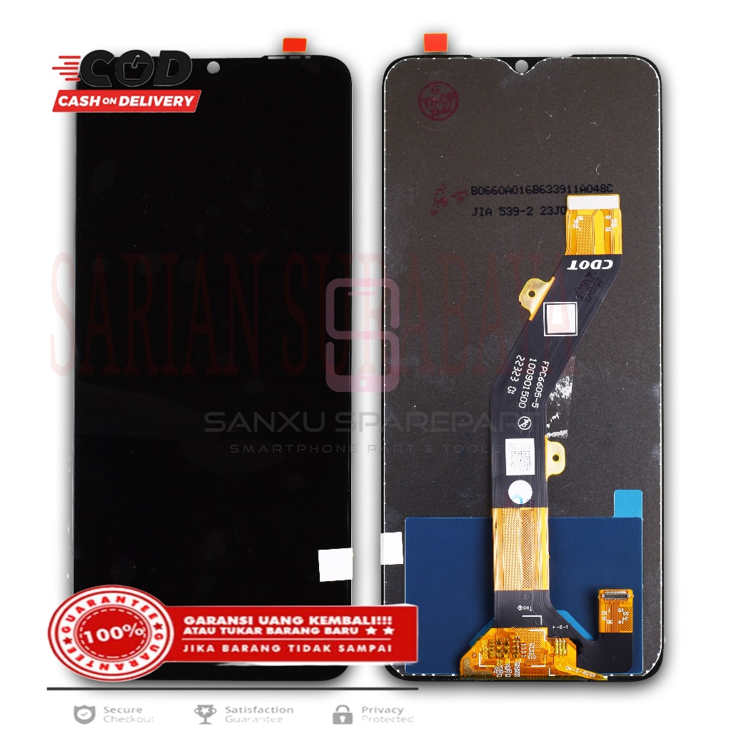 Jual Lcd Infinix Smart 7 / X6515 / Itel A40 / Tecno Spark 2023 Fullset | Shopee Indonesia