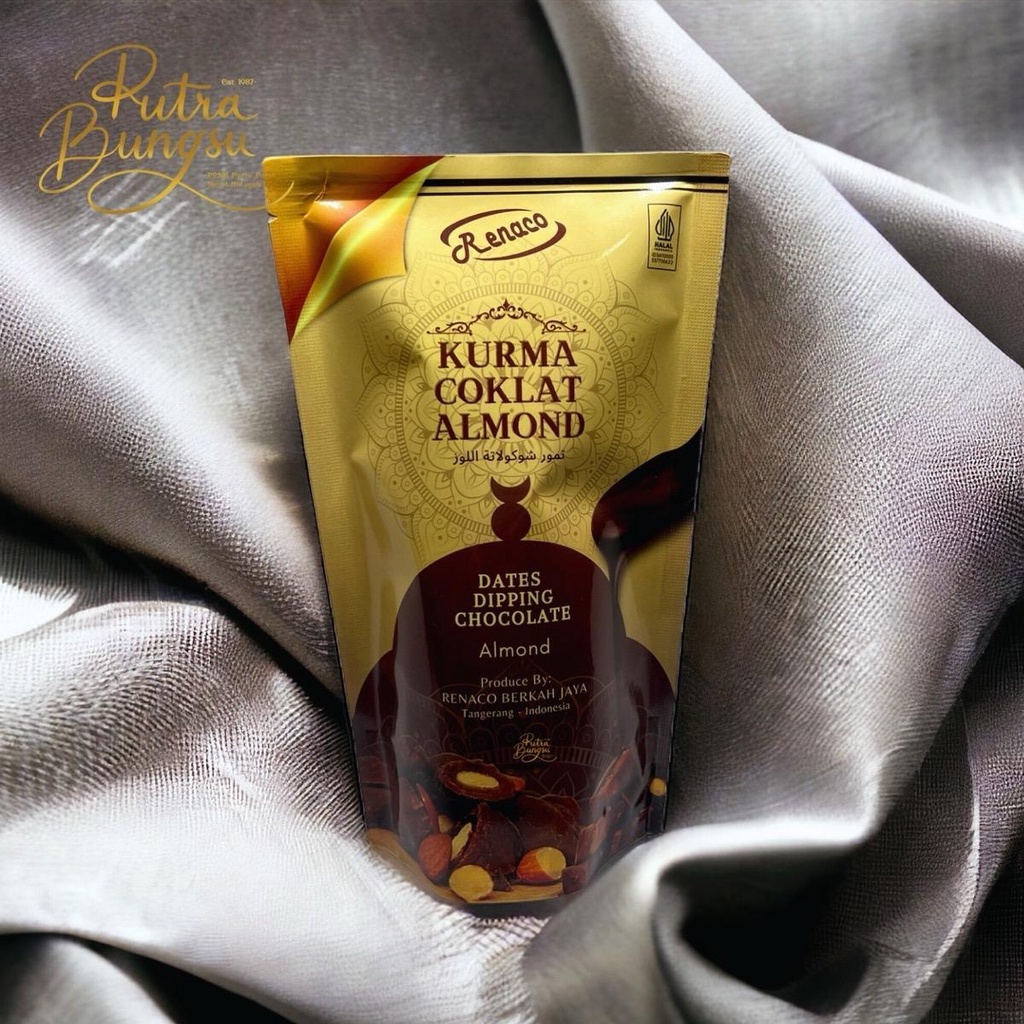 Jual Coklat Kurma Almond Khas Tangerang 1 Pack 150g Halal | Shopee ...