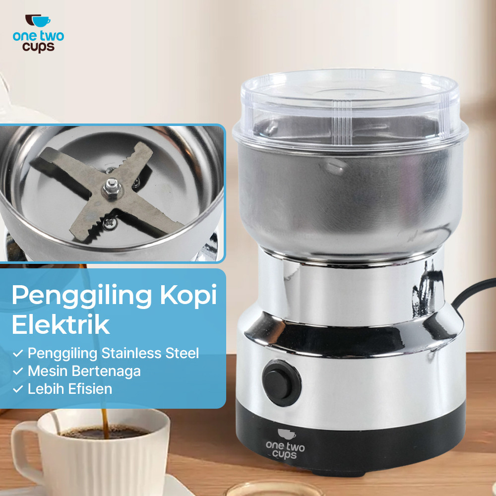 Jual Alat Penggiling Blender Obat Puyer Kopi Elektrik Grinder Nima NM ...