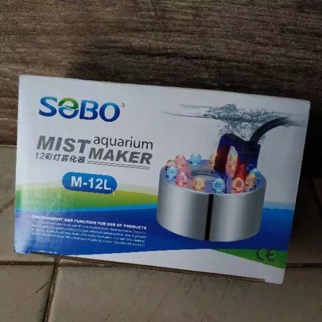 Jual MIST MAKER SOBO M 12 MESIN KABUT AQUARIUM AQUASCAPE KABUT | Shopee ...