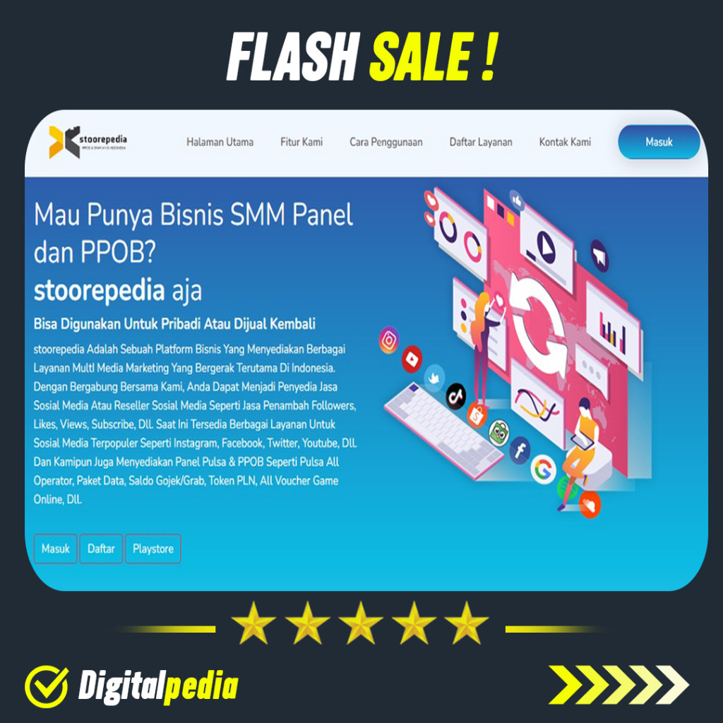 Jual Source Code Program SMM Web Panel Sosmed dan PPOB Terjangkau Siap Pakai V1 | Shopee Indonesia
