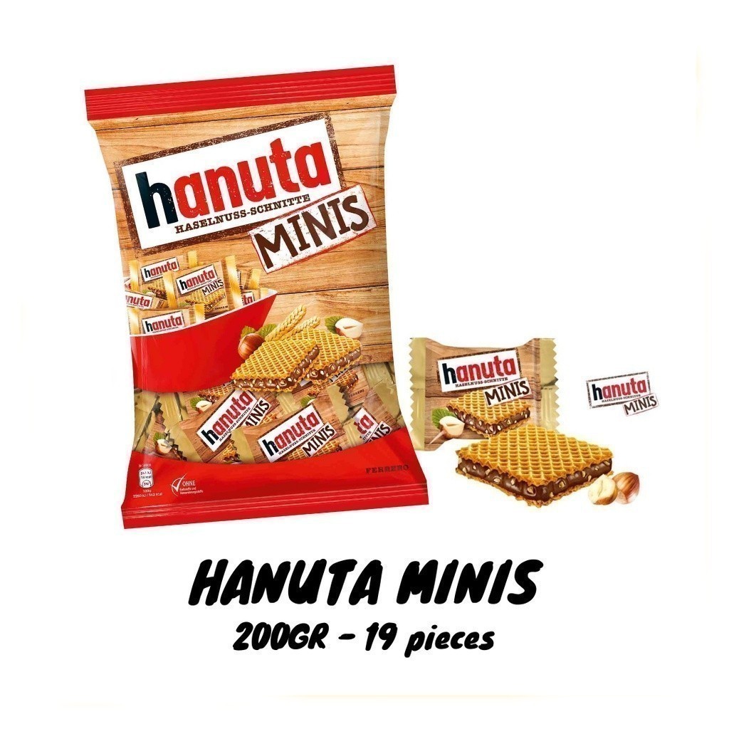 Jual Coklat Ferrero Hanuta Minis isi 200gram - Terenak Termurah ...