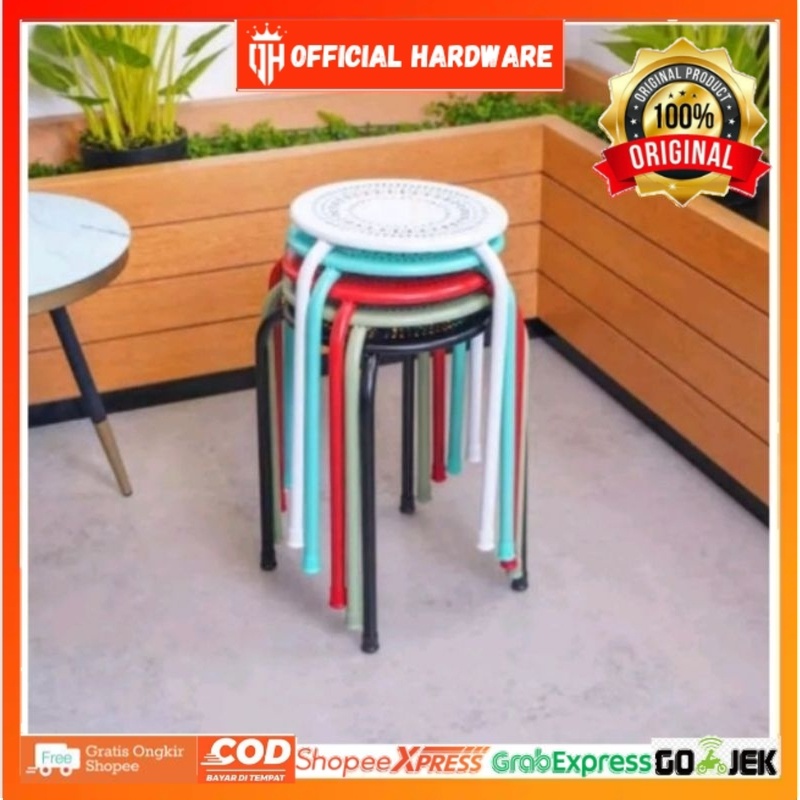 Jual soleil bangku metal/bangku besi/bangku caffe/bangku bakso/metal ...