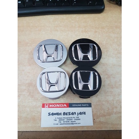 Jual Dop Roda Tutup Velg Mobil Honda Ukuran Besar Kecil Hitam Silver ...