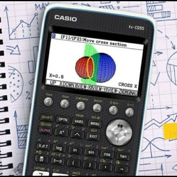 Jual CASIO COLOUR GRAPHIC CALCULATOR FX CG50 / KALKULATOR ILMIAH GRAFIK ...