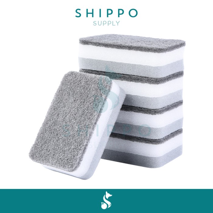 Jual Shippo Supply - [PER PCS] Sponge Cuci Piring / Spons Dua Sisi ...