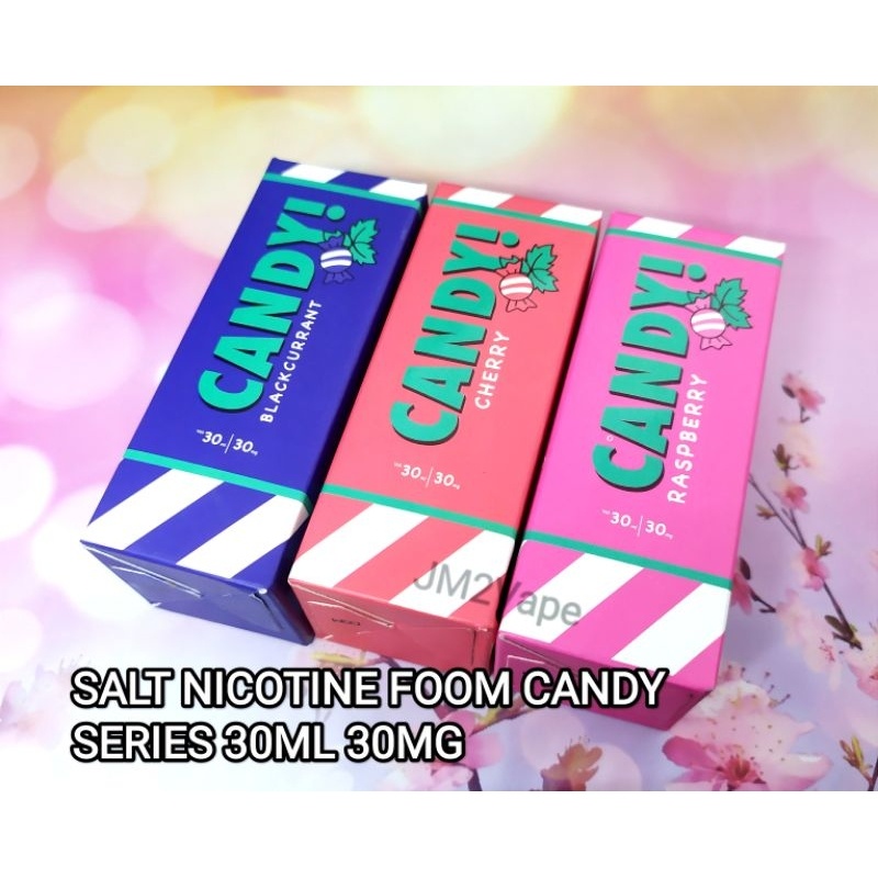 Jual Liquid SALT Foom Candy Series 30ml 30mg | Shopee Indonesia