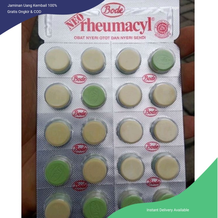 Jual NEO RHEUMACYL ./OBAT NYERI SENDI DAN NYERI OTOT ISI 20 TABLET ...