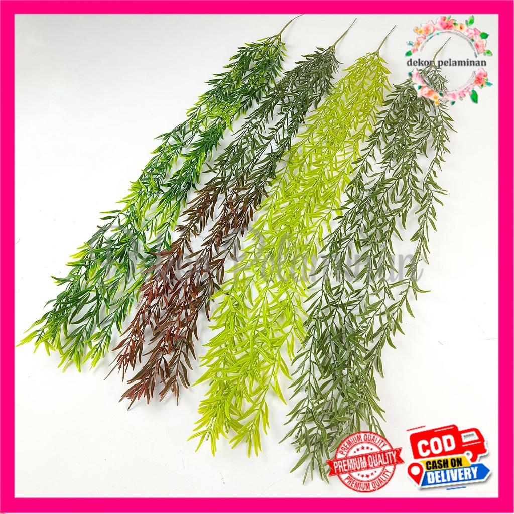 Jual JUNTAI BAMBU ARTIFICIAL DAUN RAMBAT BAMBOO WILLOW GANTUNG ...
