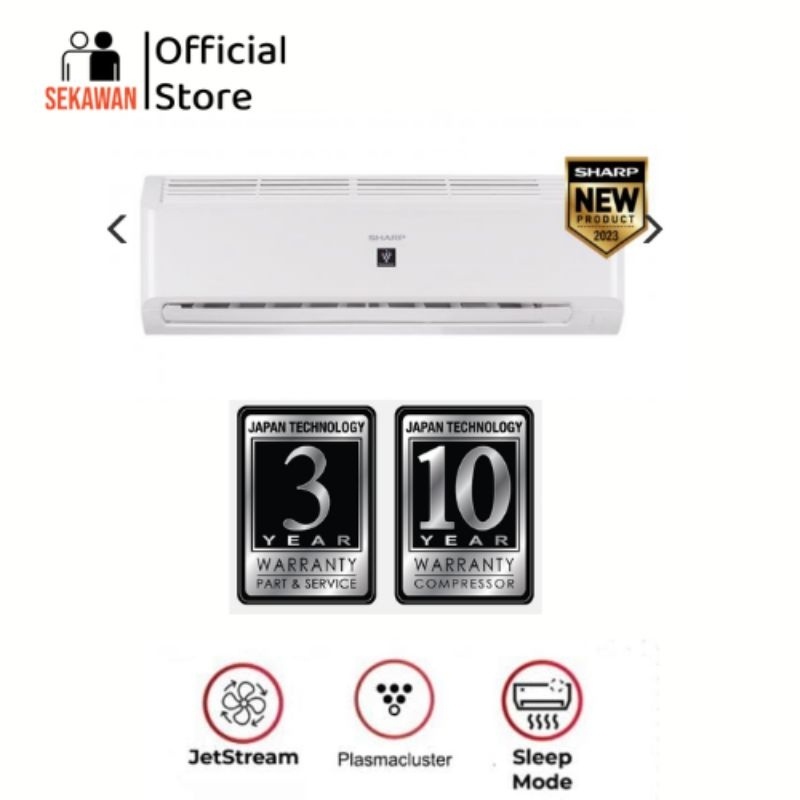 Jual AC SHARP 1pk AH-AP9BMY Plasmacluster Technology | Shopee Indonesia