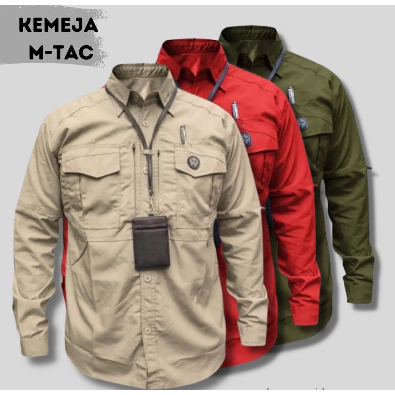 Jual COD kemeja M TAC/KEMEJA LAPANGAN/KEMEJA SAFETY/KEMEJA TACTICAL ...