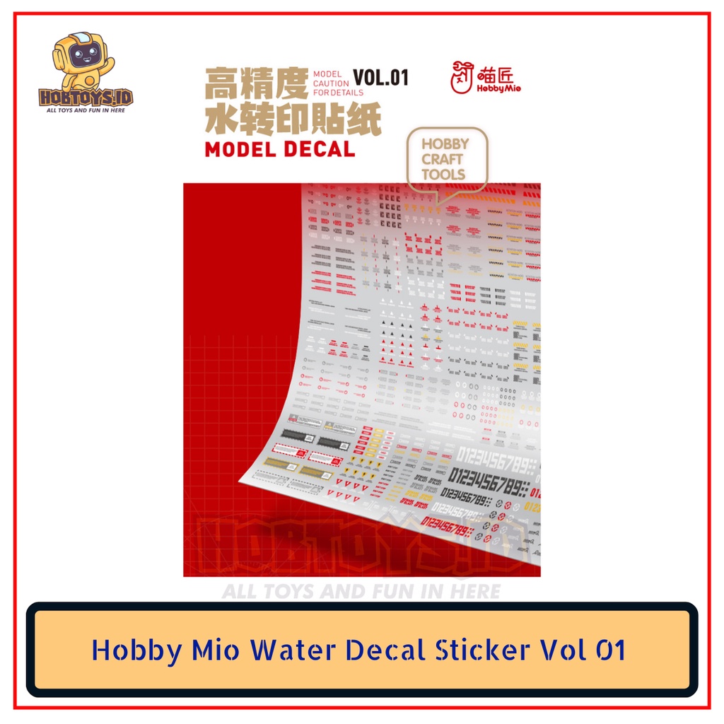 Jual Hobby Mio Water Decal Sticker Vol 01 | Shopee Indonesia
