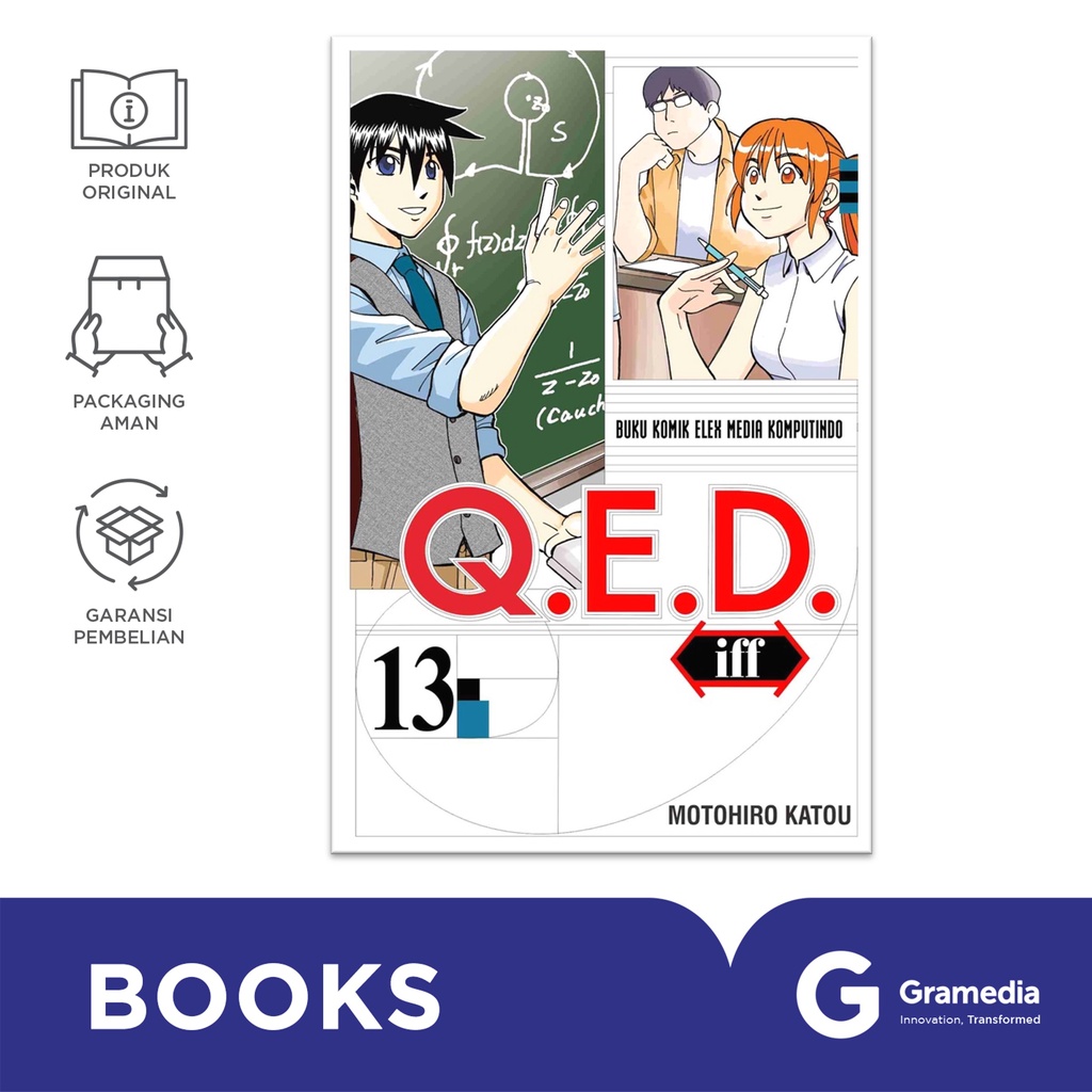 Jual Komik Q.E.D Iff 13 (MOTOHIRO KATOU) | Shopee Indonesia