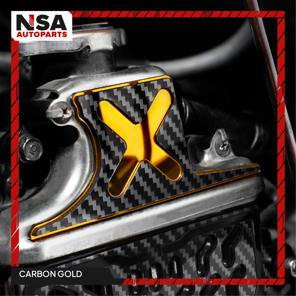 Jual NSA AUTOPART GARNISH COVER LEHER RADIATOR VARIO 125 150 160 PCX ...