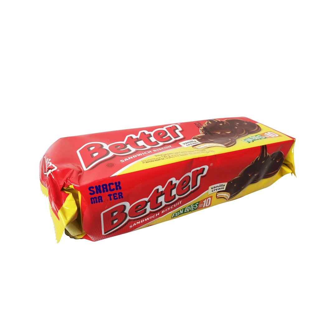 Jual Better Sandwich Biscuits Fun Bites - Netto 100 gr. | Shopee Indonesia