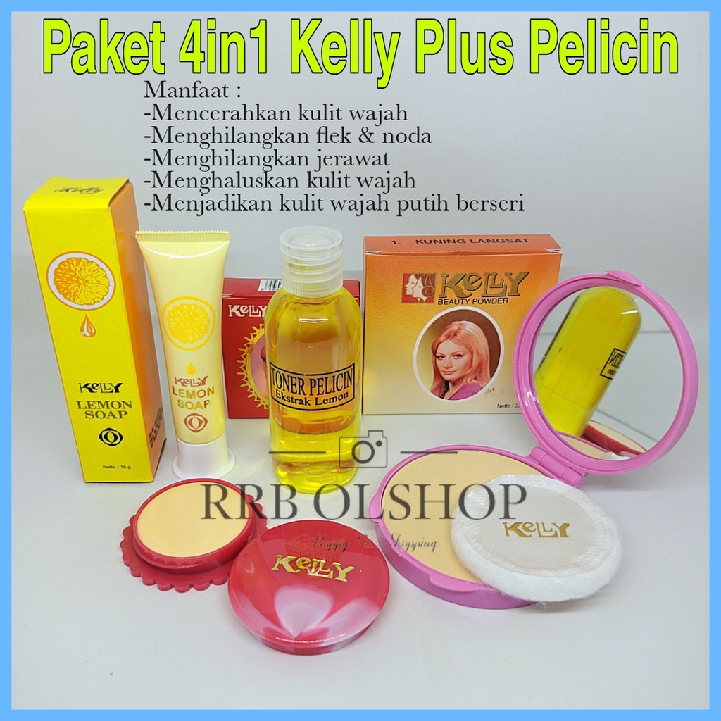 Jual DERA SHOP _ - Paket Lengkap Kelly 3in1 Plus Toner Pelicin Exstrak ...