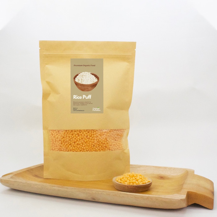 Jual Beras Renyah Krispy Bulat Sunset / Rice Puff Orange | Shopee Indonesia