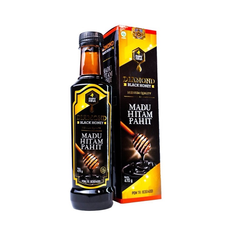 Jual Madu Hitam Pahit DIAMOND BLACK HONEY ASLI ORIGINAL 100% Madu Fira ...