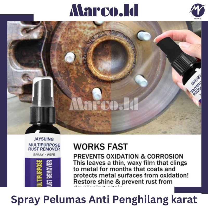 Jual Spray Cairan Anti Karat Pelumas Anti Karat Penghilang Karat Mobil Motor Semprot Besi ...