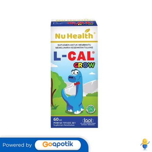 Jual Nu Health L-Cal Grow 60 Ml | Shopee Indonesia