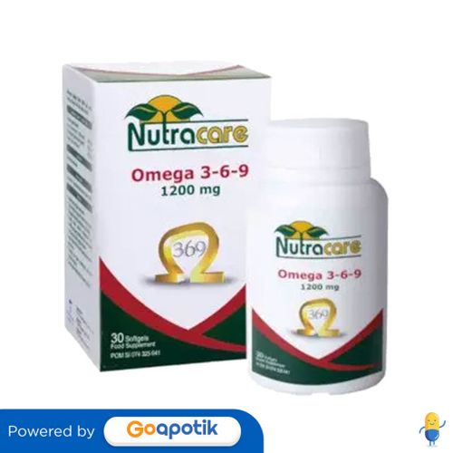 Jual Nutra Care Omega 3-6-9 1200 Mg Box 30 Kapsul | Shopee Indonesia