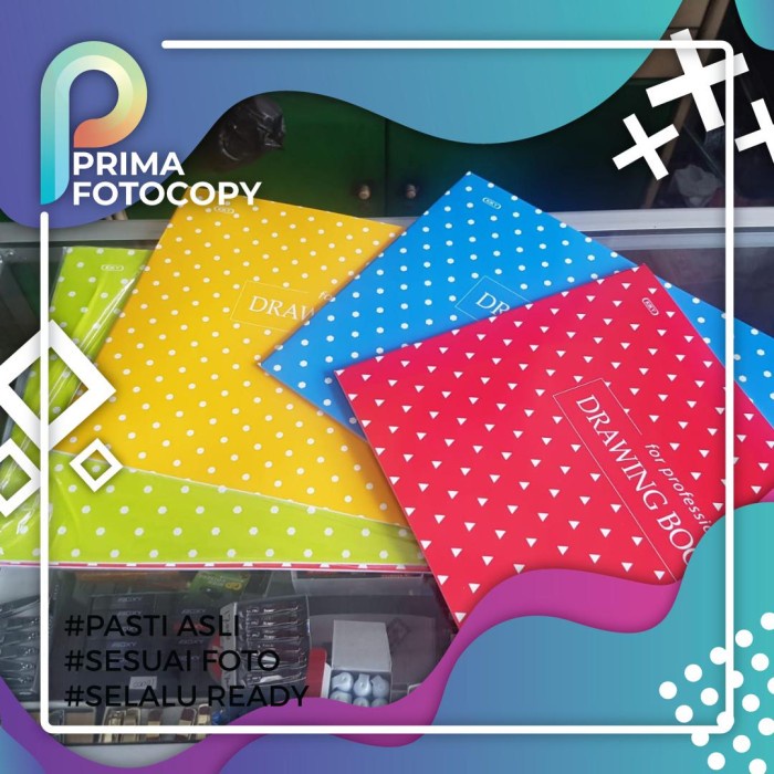 Jual Buku Gambar A3 Tebal Halus Premium - Motif Acak Sesuai Stok ...