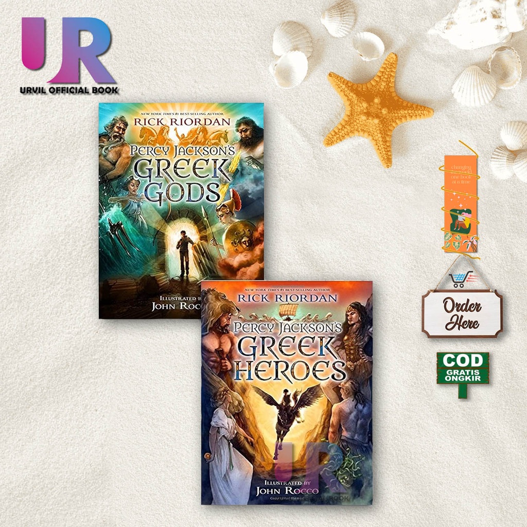 Jual Greek Gods Greek Heroes Percy Jacksons Greek Gods Rick