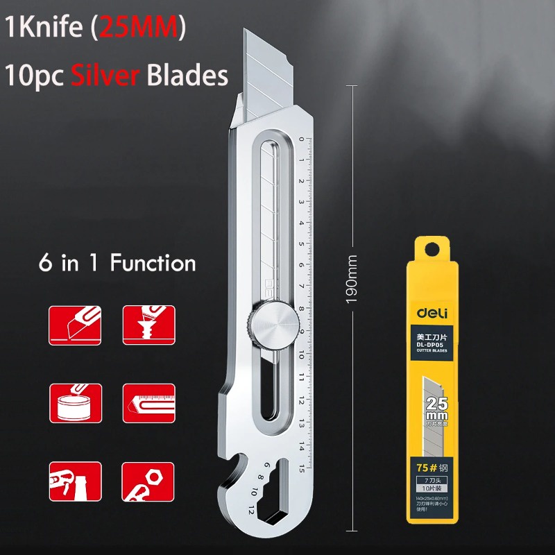 Jual 【COD】Cutter Pisau 18mm/Cutter Blade Blades/Cutter Utility/Cutter Multifungsi Stainless ...