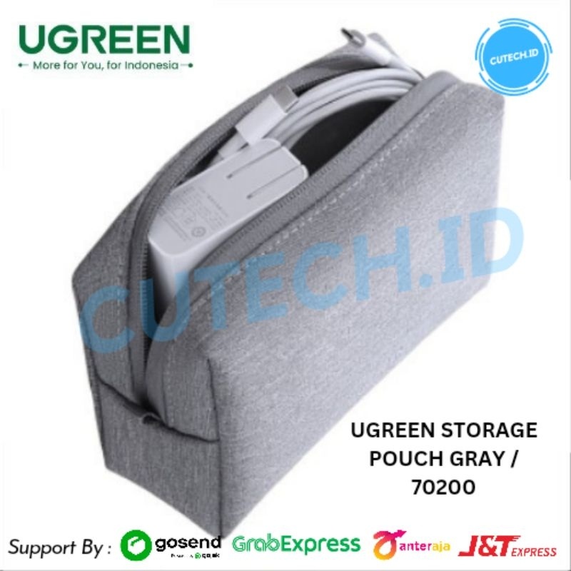 Jual UGREEN STORAGE MINI BAG POUCH DOMPET TAS TEMPAT KABEL CHARGER ...