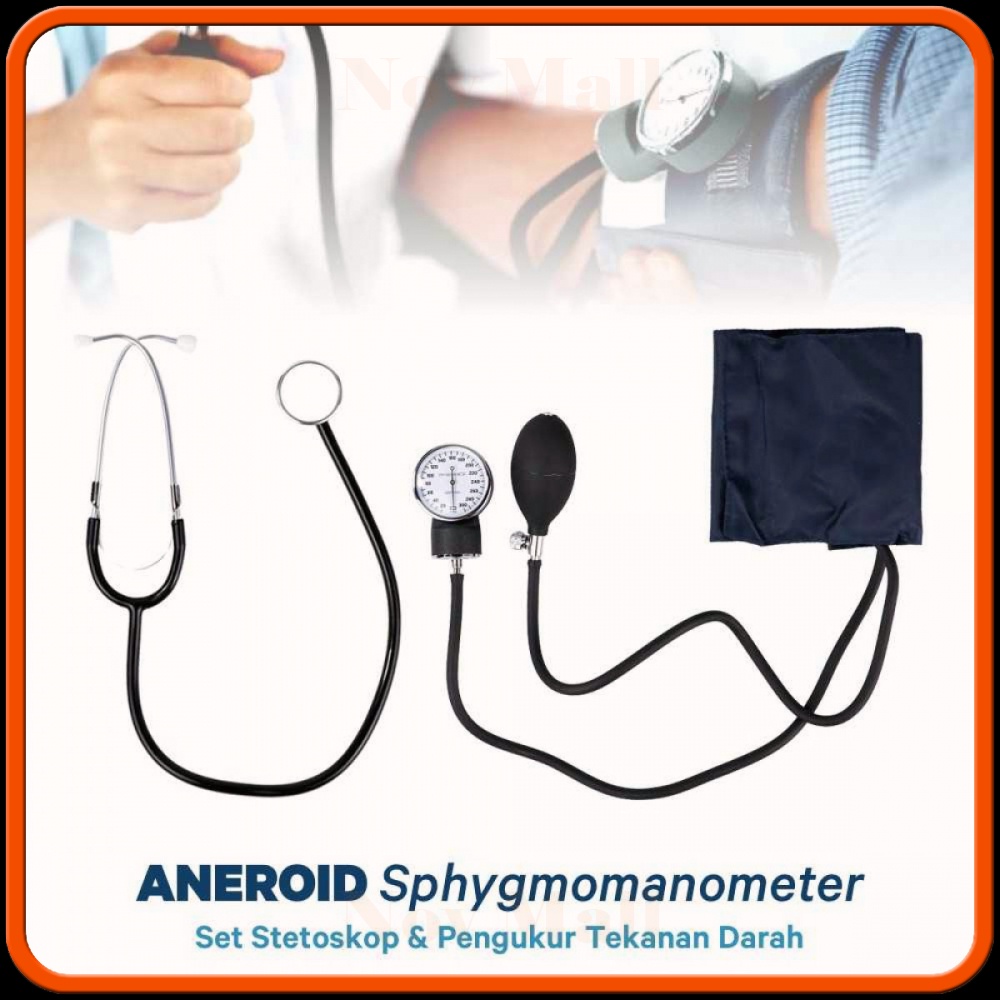 Jual Sphygmomanometer Set Stetoskop & Pengukur Tekanan Darah -HY808 ...
