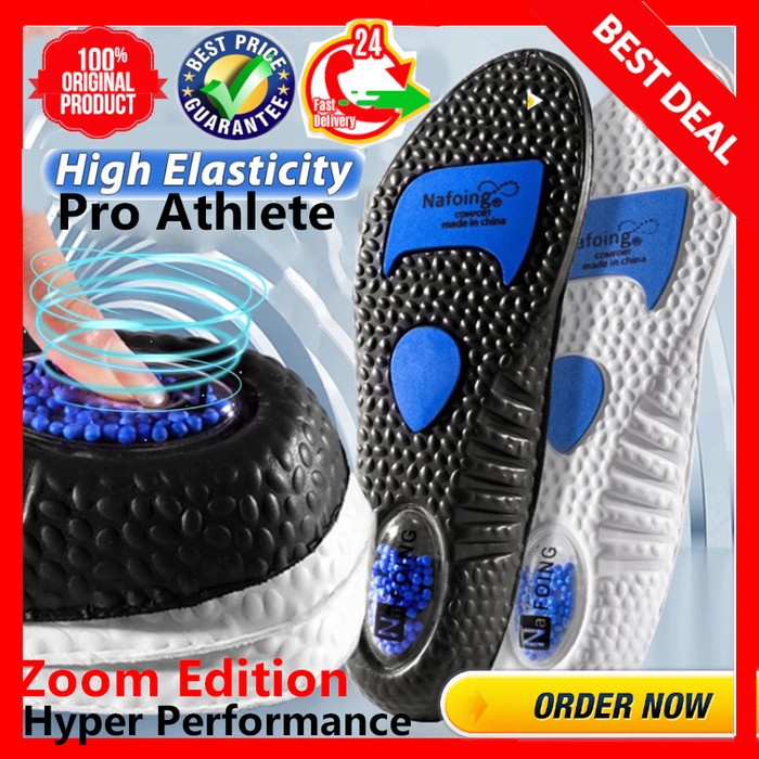 Jual Insole Sport and Alas Kaki Olahraga Sol Latex Zoom Pro Athlete ...