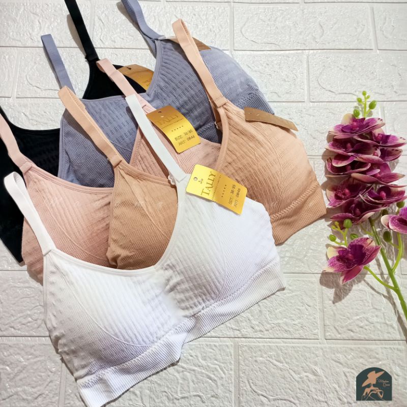 Jual TALLY BRA BH RAJUT 0846 | TANPA KAWAT | BUSA TIPIS | SIZE 34 - 38 | CUP B {STANDAR ...