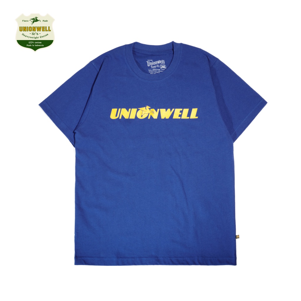 Jual Unionwell T-shirt Good Tees Blue | Shopee Indonesia