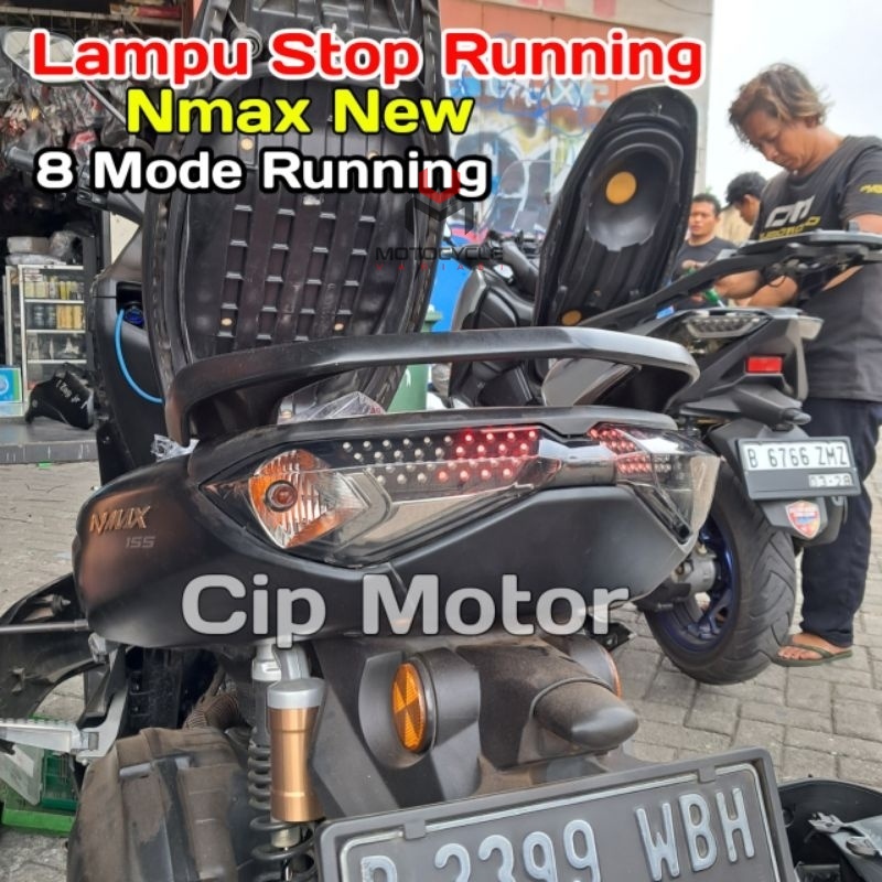Jual Lampu Stop Running NMAX NEW 2020 2021 2022 2023 8 Mode Running ...