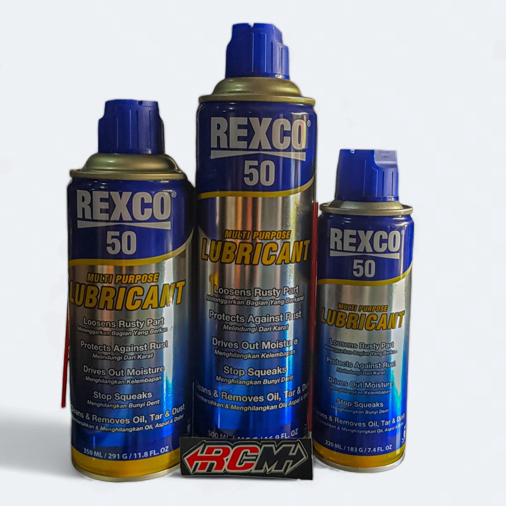 Jual REXCO50 REXCO 50 LUBRICANT ANTI KARAT PELUMAS CHAINLUBE CHAIN LUBE ...